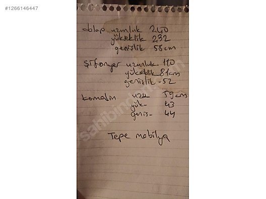 İkinci El Tepe Organizer Mobilya Modelleri - 1266146447