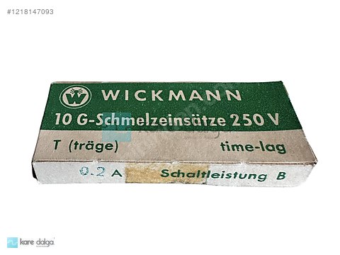 Wickmann-Werke DIN 41 571 (T) Littelfuse Sigorta sahibinden.comda ...