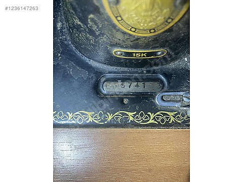 Singer 70 Yıllık EM Serisi Antika Dikiş Makinası (Çalışıyor!) at ...
