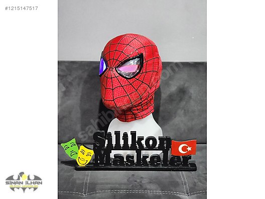 ÖRÜMCEK ADAM SPİDERMAN MASKESİ GÖZLER IŞIKLI V UZAKTAN KUMANDALI sahibinden.comda - 1215147517