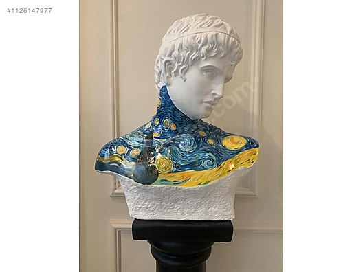 Van Gogh Yıldızlı Geceler (Starry Nights) Hermes Büst Heykel sahibinden ...
