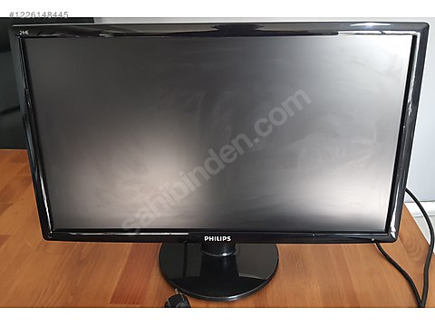 PHILIPS 244E LCD FULLHD Monitör / Ekran sahibinden.comda - 1226148445