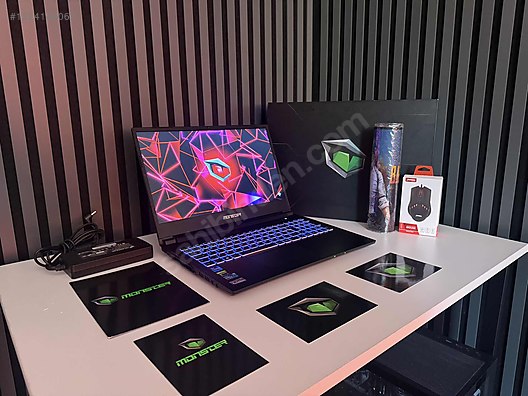 Monster / RTX3060 105W 6GB MONSTER A5 | İ7 11800H | 144HZ | 1TB SSD ...