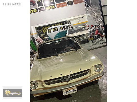 Galeriden Satılık 1964 Model Km Ford Mustang 340.000 TL - 1181149721