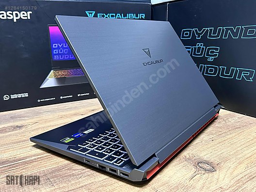 17 gün kullanılmış garantili Excalibur İ7 12650H RTX4050 32GB/1T - İlan ...