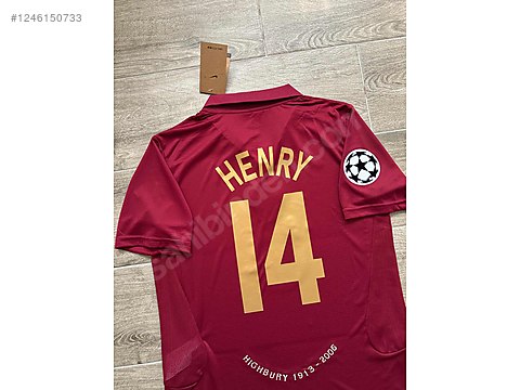 Arsenal 2005-2006 İç Saha Thierry Henry forması sahibinden.comda ...