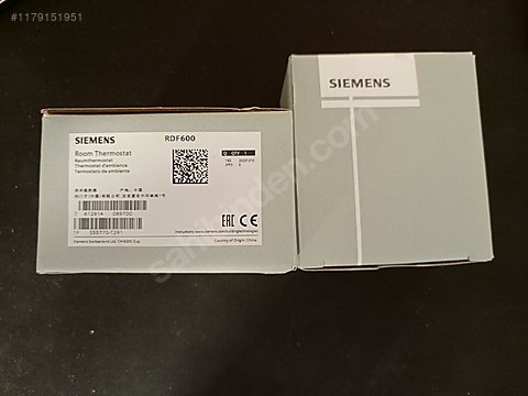 Termostatlar / Siemens Oda Termostat RDF600 sahibinden.comda - 1179151951