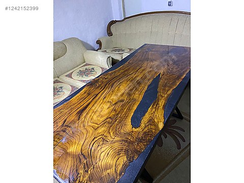 Masa / *MY Epoxy Art Design* Doğal Zeytin Ağacından Epoksi Masa ...