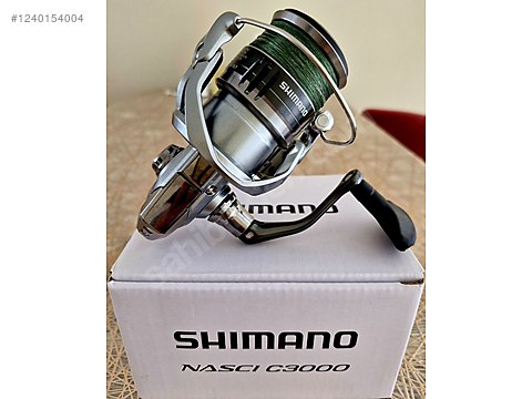 Olta Makinesi / Shimano Nasci C3000 yeni Spin Olta Makinesi sahibinden.comda - 1240154004
