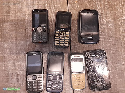 ESKI TELEFONLAR 7 ADET - 1073154251