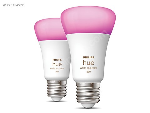 Ayd nlatma Urunleri Philips Hue E27 Renkli Ak ll Ampul 806 Lumen Bluetooth sahibinden da 1223154572