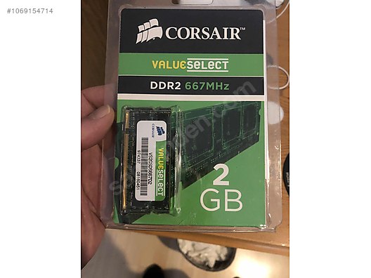 Corsair Ddr2 2gb 667 Mhz Sıfır Ram Ram Bellek Ve Tüm Masaüstü