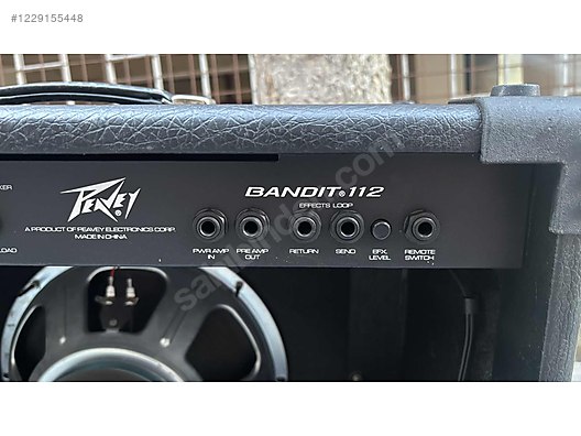 Peavey TransTube Bandit 112 Red Stripe 100W 1x12" Guitar Combo - Gitar ...