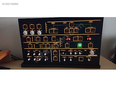 Simulators / AIRBUS A320 DESKTOP OVERHEAD PANEL at sahibinden.com ...