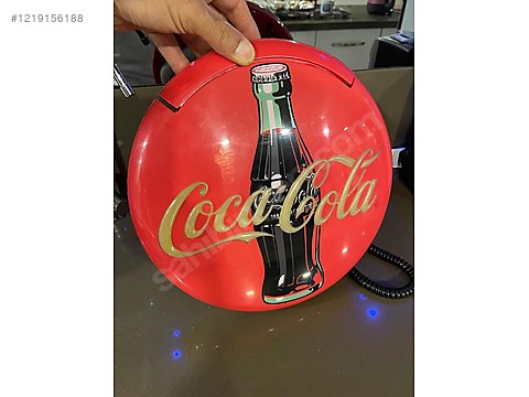Vintage Coca Cola Disc Telefon Neon ışıklı sahibinden.comda - 1219156188