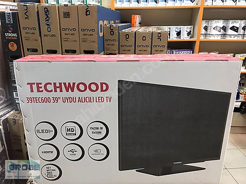 Techwood Techwood 39TEC600 HD 39" 99 Ekran Uydu Alıcılı LED TV - Sıfır ...