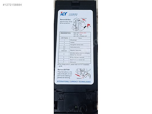ICT V7 KAĞIT PARA VE MEİ CF 7900 BOZUK PARA - Sahibinden İkinci El ...