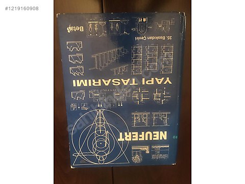 NEUFERT YAPI TASARIM KİTABI sahibinden.comda - 1219160908