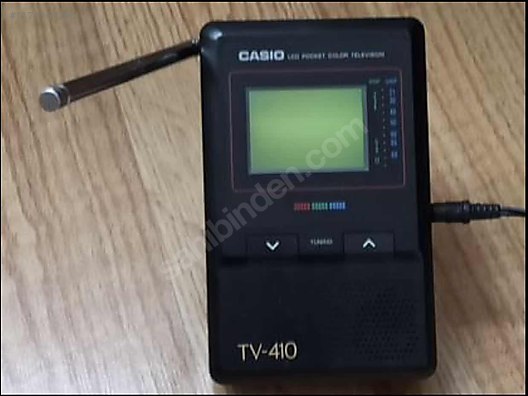 CASİO TV-410 CEP TELEVİZYONU - İkinci El Casio Portatif TV İlanları sahibinden.com'da - 1171161256