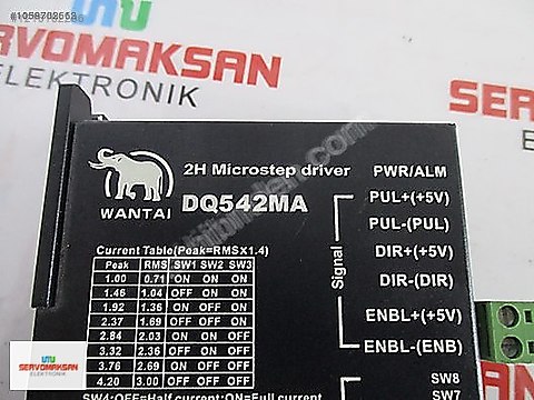 MİCROSTEP DRIVER DQ542MA at sahibinden.com - 1216162206