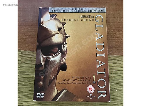 Gladiator Extended Special Edition - 3DVD Set - Yabancı DVD Filmler ...