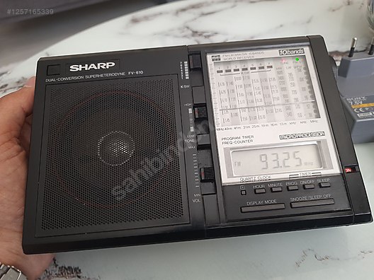 Sony Analog Portatif Radyo - Sharp Dünya Radyosu FV-610 JAPAN - 1257165339
