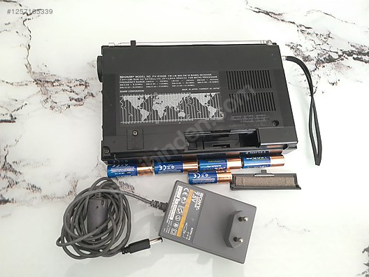 Sony Analog Portatif Radyo - Sharp Dünya Radyosu FV-610 JAPAN - 1257165339