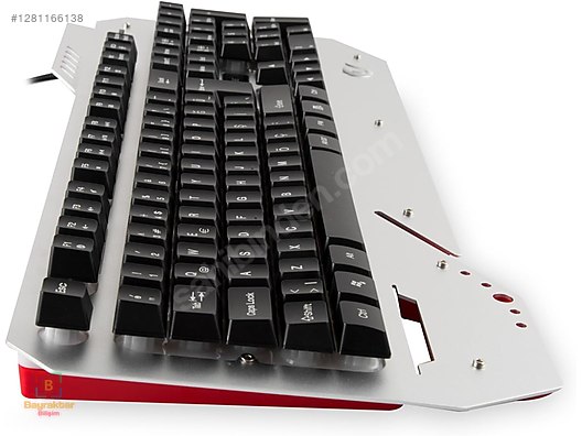 Rampage KB-R04 US Metal Gövde Aydınlatma Gaming Oyuncu Klavye - Rampage Oyuncu Klavyesi - 1281166138