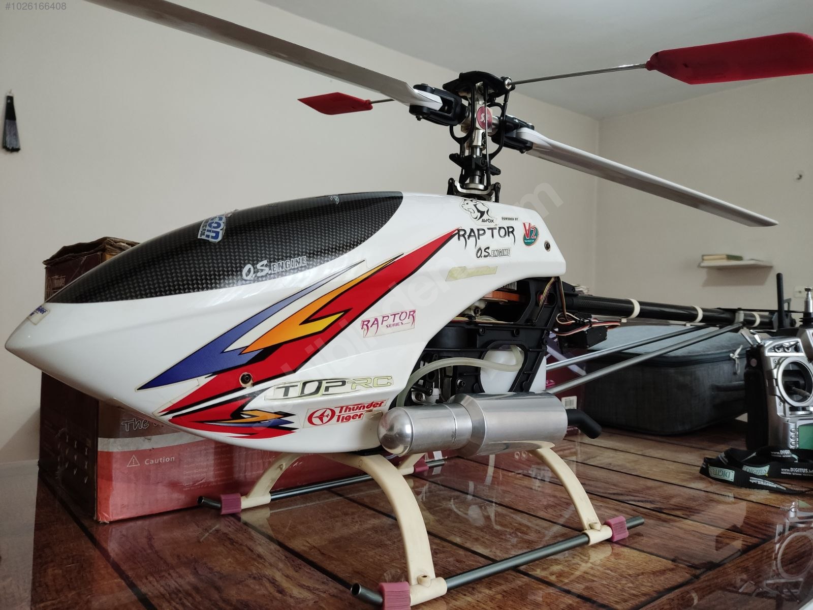 GIRTLAK DOLU THUNDER TIGER RAPTOR 50 REDLINE FULL SET - RC Araçlar ...