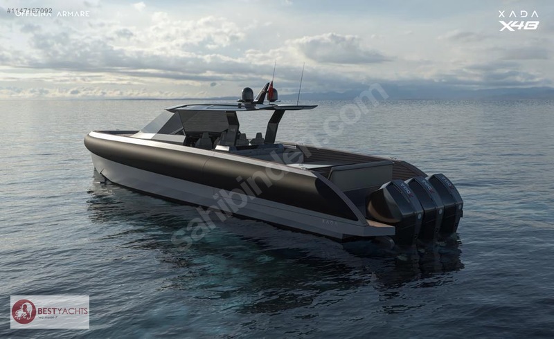 XADA X48, 1.800 HP, 76 Knots Sürat, Eşsiz Tasarım, RIB, Tender ...