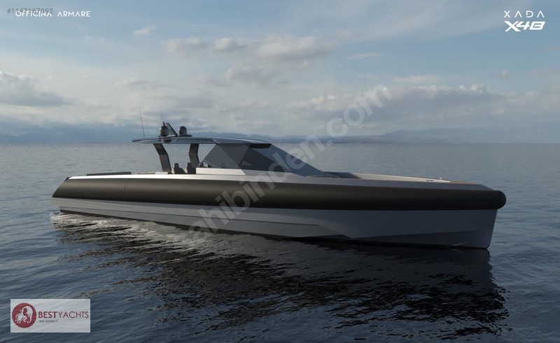 XADA X48, 1.800 HP, 76 Knots Sürat, Eşsiz Tasarım, RIB, Tender ...