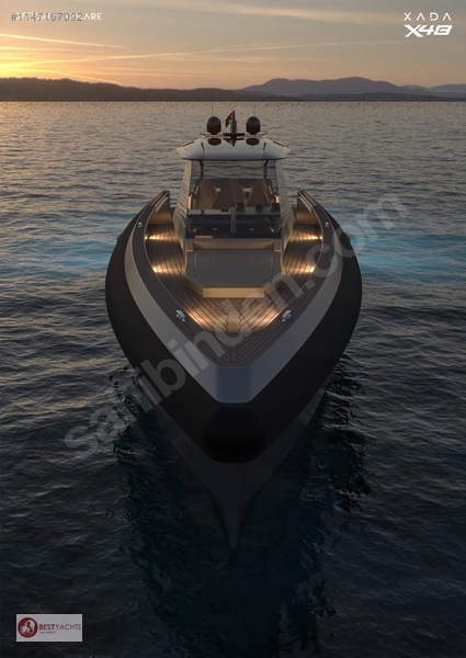 XADA X48, 1.800 HP, 76 Knots Sürat, Eşsiz Tasarım, RIB, Tender ...