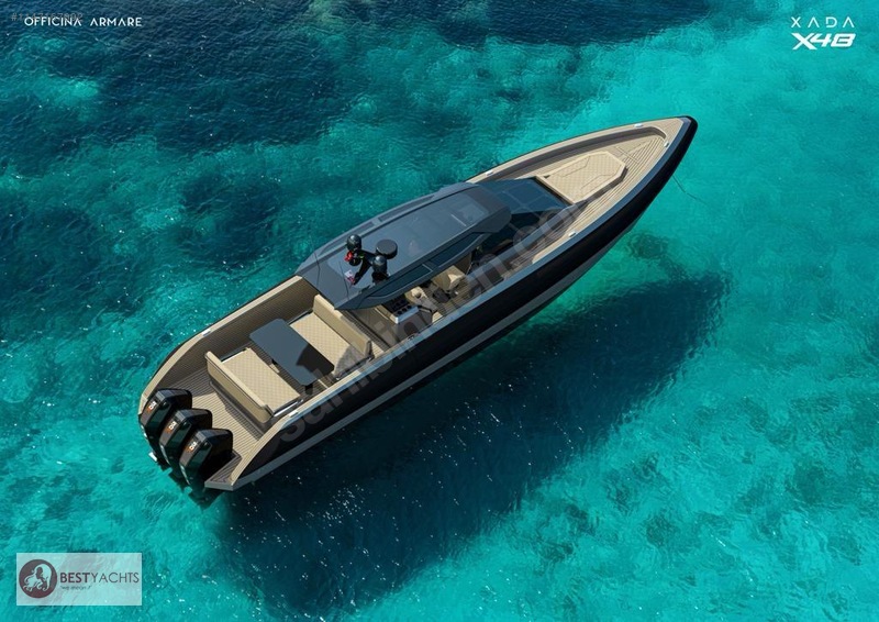 XADA X48, 1.800 HP, 76 Knots Sürat, Eşsiz Tasarım, RIB, Tender ...