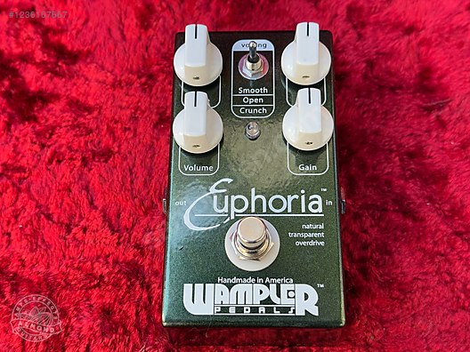 Wampler Euphoria Overdrive Pedal - Efekt Pedalı ve Diğer Enstrüman Yan ...