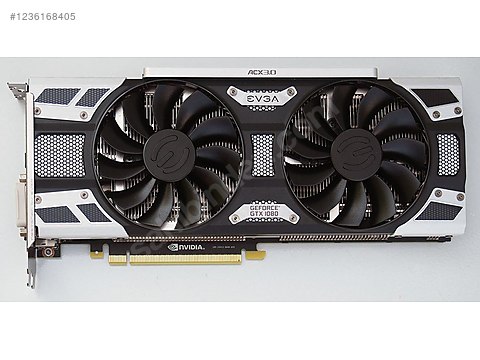 8gb 256 bit EVGA GeForce GTX 1080 SC 2. el satılık kutusu yok - Evga ...