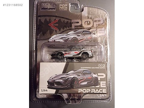 Pop Race Diecast Model 1:64 Toyota Araba - 1231168502
