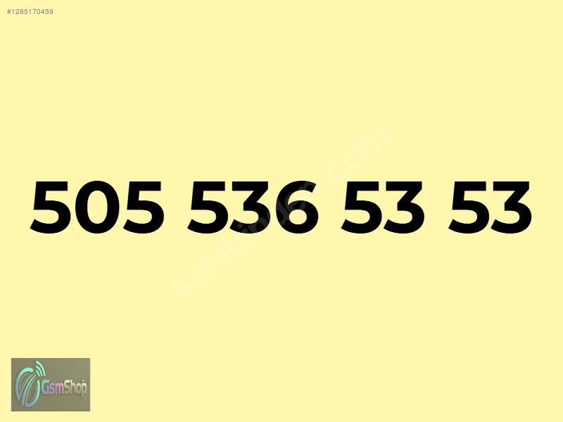 505 536 53 53 sahibinden.comda - 1285170459