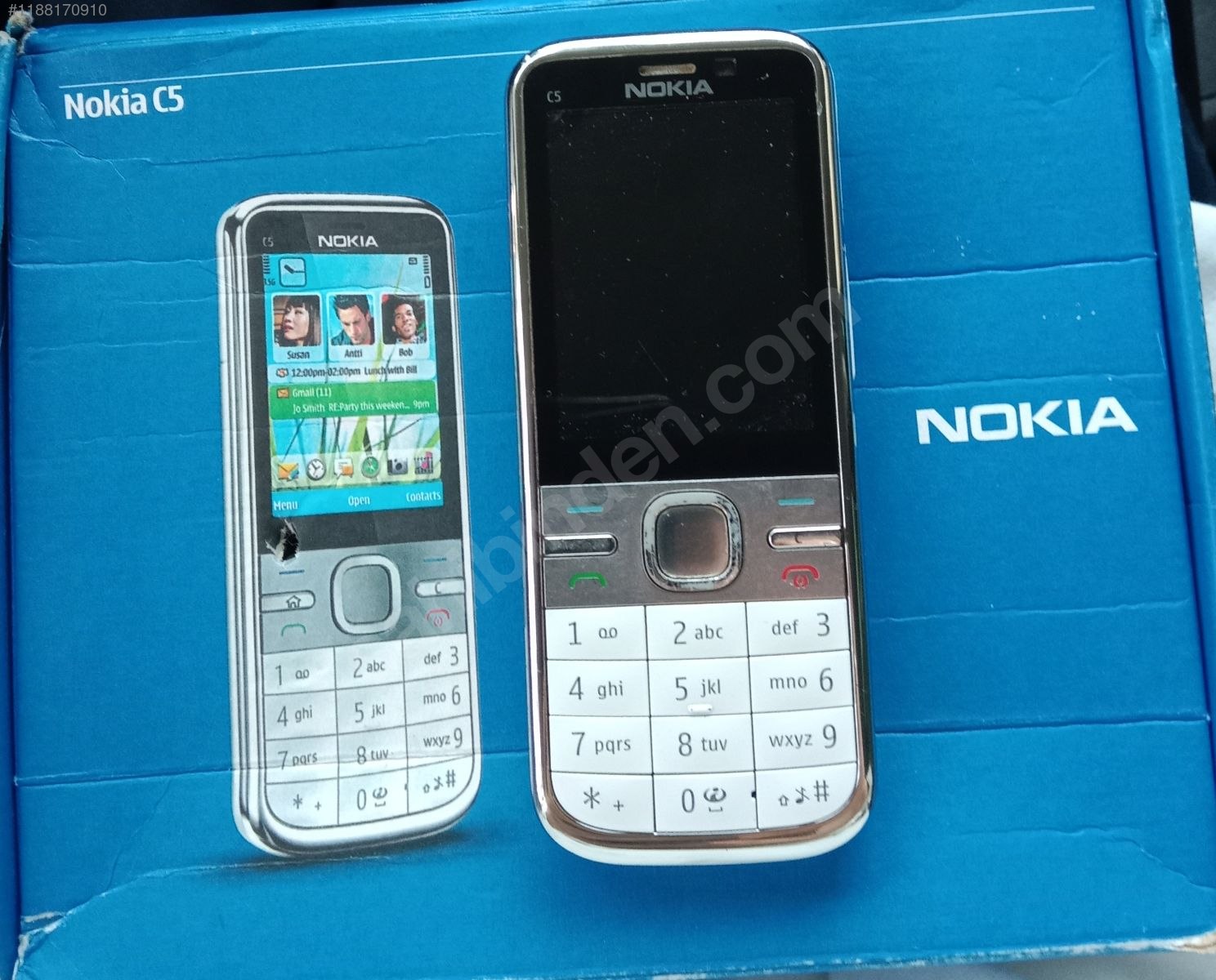 Nokia / C5-00 / Orjinal kayitli olup günlük kullanıma uygundur sahibinden.comda - 1188170910