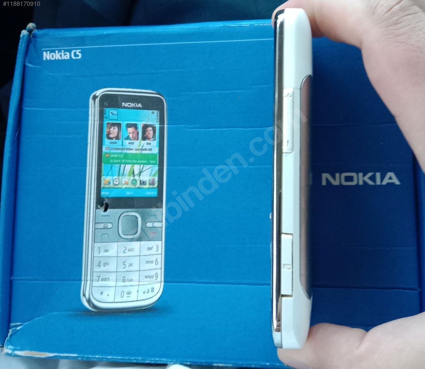 Nokia / C5-00 / Orjinal kayitli olup günlük kullanıma uygundur sahibinden.comda - 1188170910