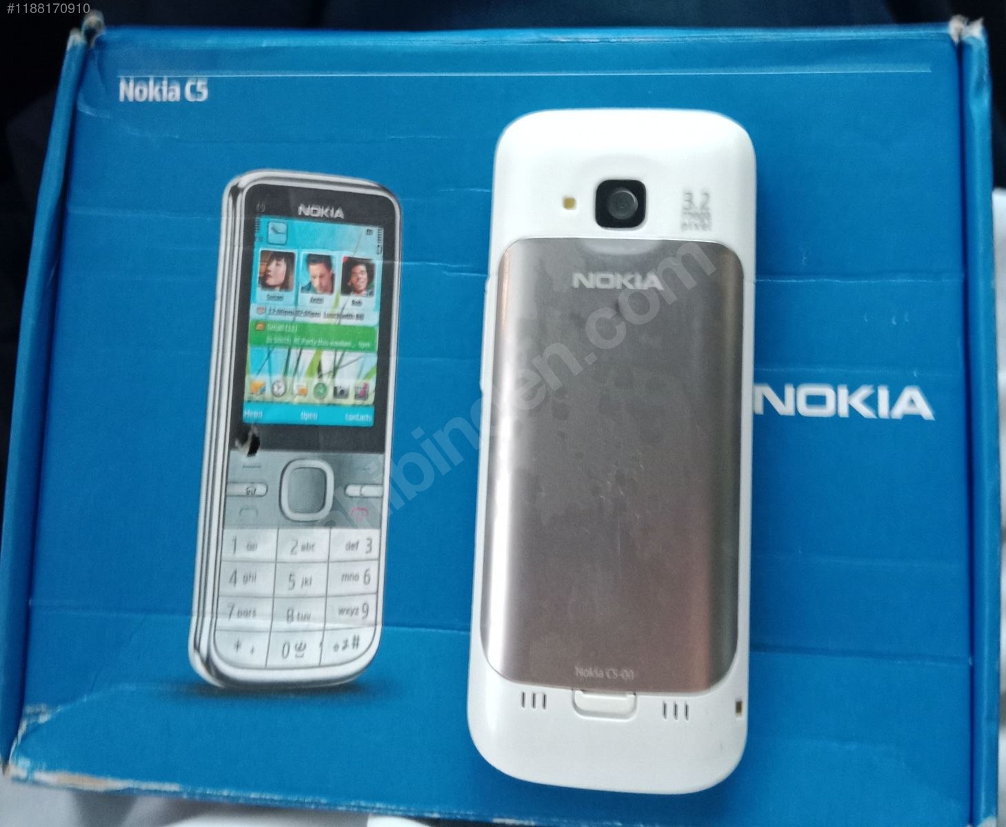 Nokia / C5-00 / Orjinal kayitli olup günlük kullanıma uygundur sahibinden.comda - 1188170910