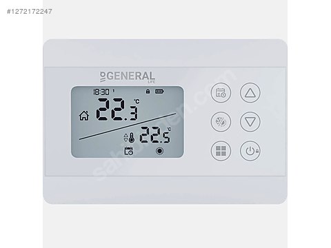 Termostatlar / General Ht 300s RF Dijital Kablosuz Akıllı Oda ...