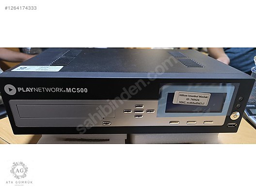 PlayNetwork MC500 V4 Medya Oynatıcısı SIFIR sahibinden.comda - 1264174333