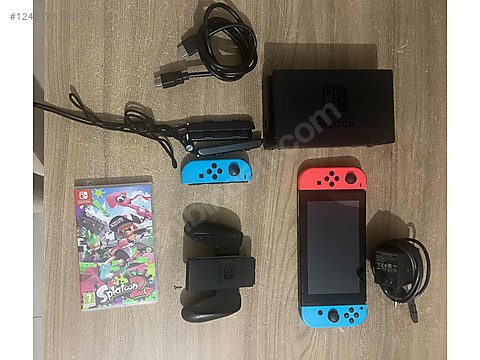 Az kullanılmış Nintendo switch + 1 kol ve nintendo oyunu sahibinden ...