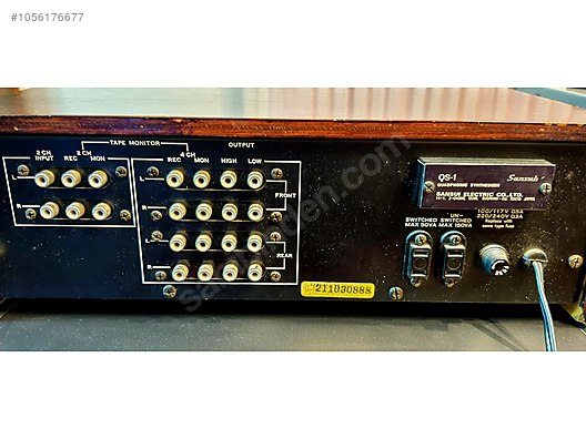 Sansui Pre Amfi - SANSUI QS-1 QUADRAPHONIC SYNTHESIZER & PRE AMPLIFIER ...