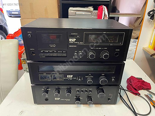 Vintage ISP SV 3000 ST 3000 CTD-3000 Müzik Seti sahibinden.comda - 1123176733