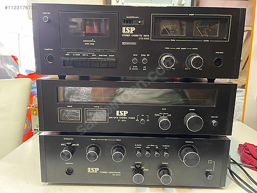 Vintage ISP SV 3000 ST 3000 CTD-3000 Müzik Seti sahibinden.comda - 1123176733