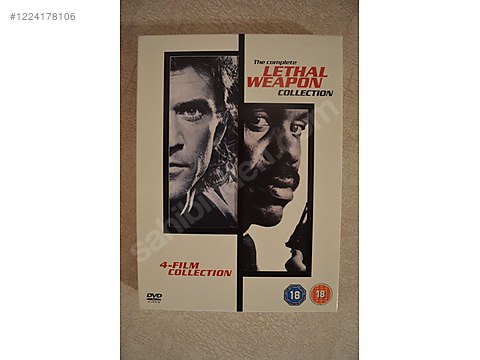 LETHAL WEAPON COMPLETE COLLECTİON 4 DVD BOXSET - Yabancı DVD Filmler ...
