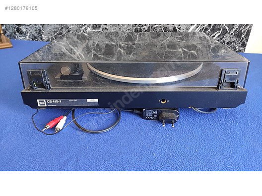 Dual CS 415-1 ALMAN PLAK ÇALAR PİKAP sahibinden.comda - 1280179105