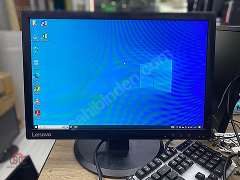 LENOVO E2054A 20 LCD MONİTÖR POWER VE VGA KABLOSU DAHİL sahibinden ...