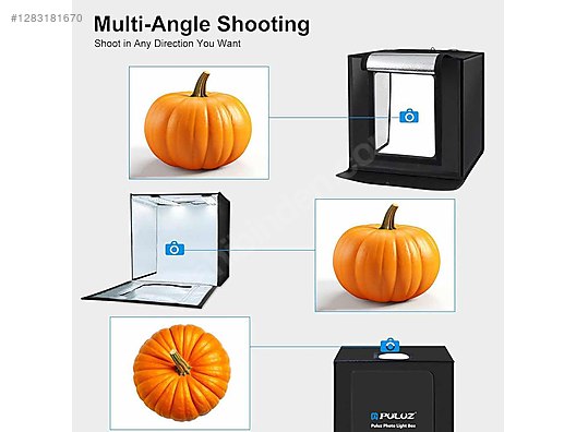 Puluz 60X60 Çekim kutusu ışık kutusu foto kutusu light box sahibinden ...